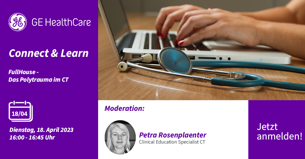 GE HealthCare | Live Expert Online-Seminar