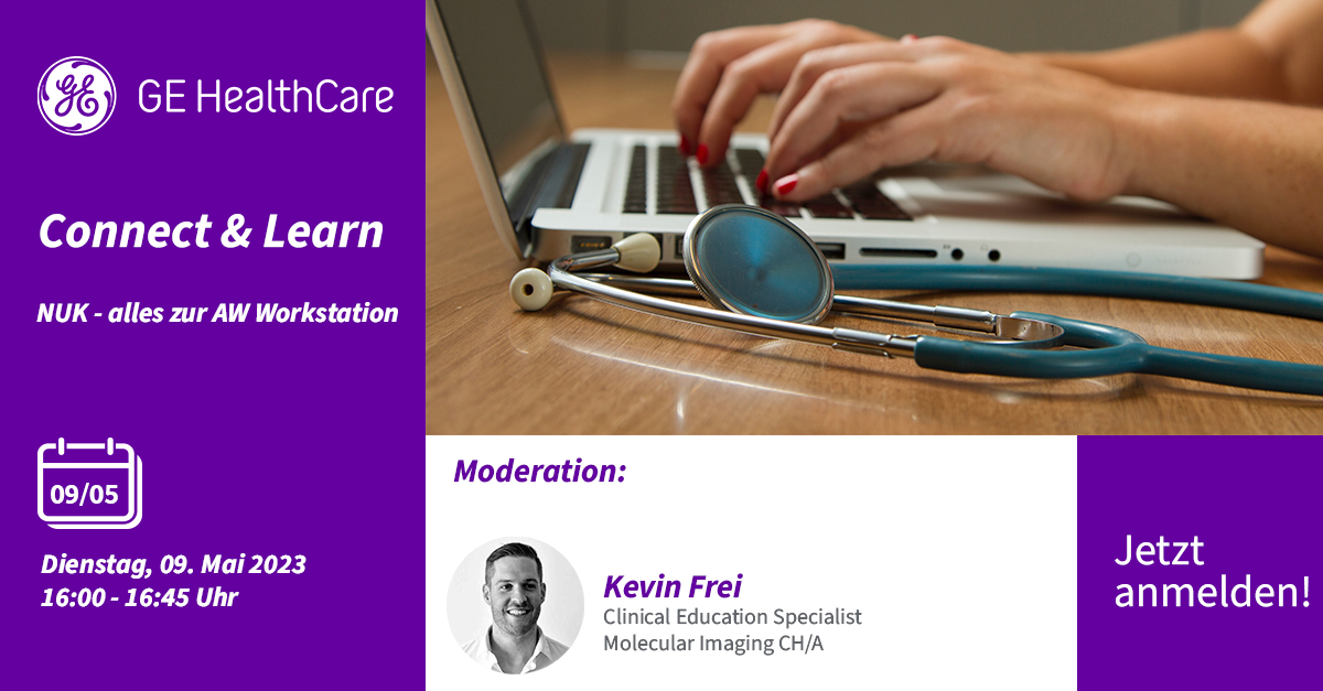 GE HealthCare | Live Expert Online-Seminar