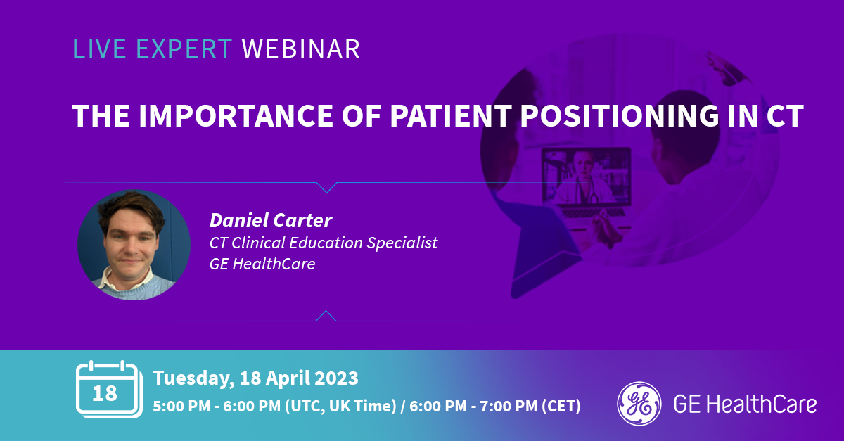GE HealthCare | Live Expert Webinar